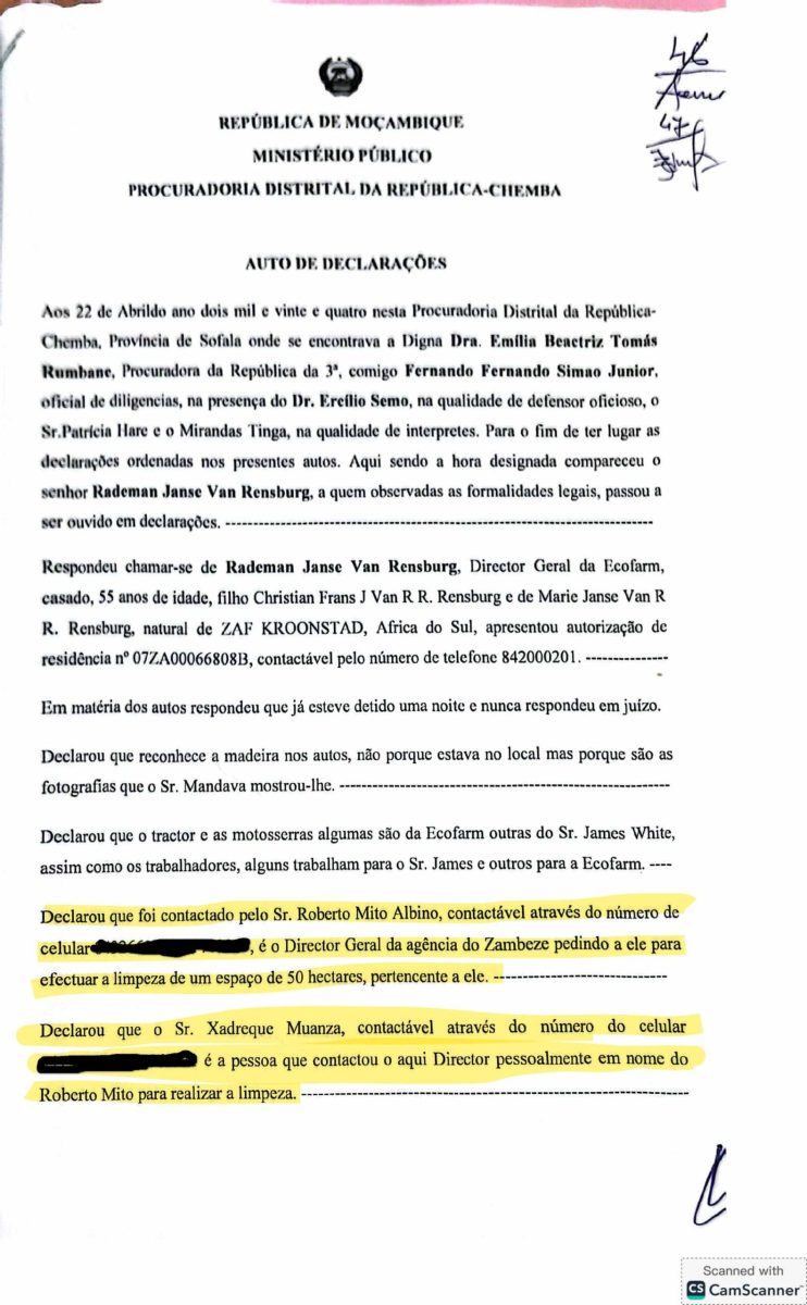 Roberto Mito Albino “escapa” à acusação no caso de exploração ilegal de ...